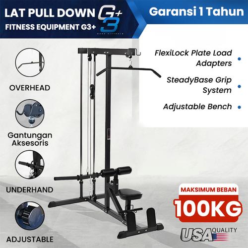 Promo Pull Down Alat Fitness Pull Down Crossover Rowing Alat Fitness ...