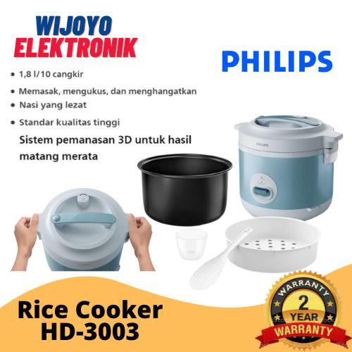 Jual Rice Cooker Philips HD 3003 Magic Com Philips 1,8L 3in1 - Jakarta ...
