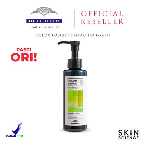 Jual Milbon Color Gadget Color Shampoo Pistachio Green 150 ML - Jakarta ...