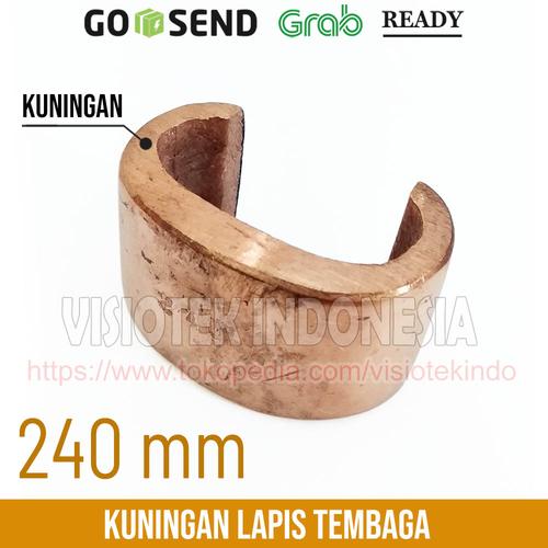 Jual Klem C Kabel 240mm / Klem Kabel BC type C 240 mm / Klem Kuningan ...
