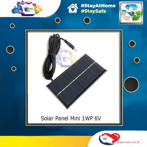 Jual Solar Panel 1Wp 6V plus kabel 3m Panel Surya Mini Solar Cell 1 WP ...
