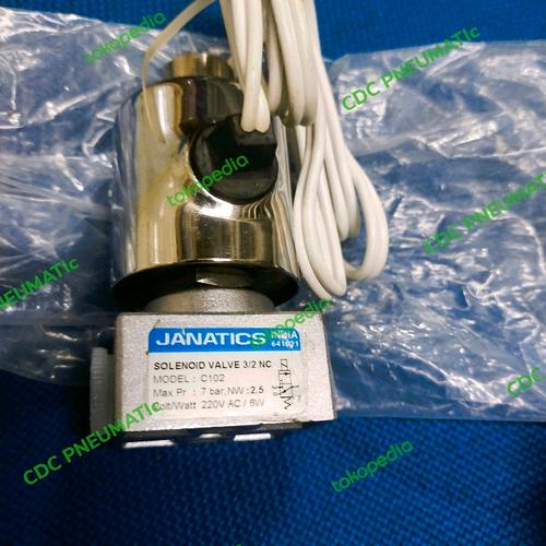 Jual JANATICS Solenoid Valve 3/2 NO/NC Type C102 - Jakarta Barat - CDC ...