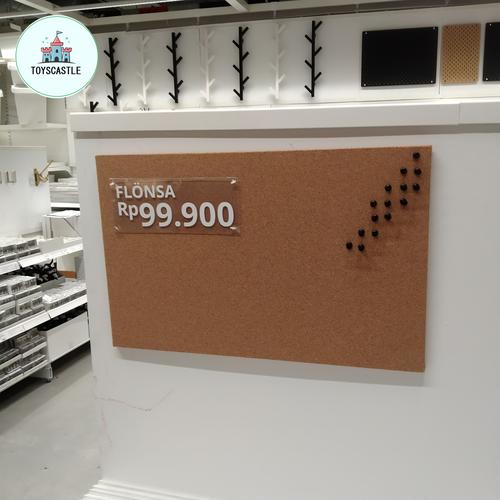 Jual Papan memo mading papan tusuk pengumuman cork board 33x 52 cm ...