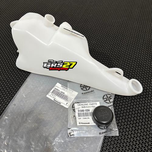 Jual TABUNG BOTOL TEMPAT WADAH OLI SAMPING OLSAM PLUS CAP TUTUP KARET ...