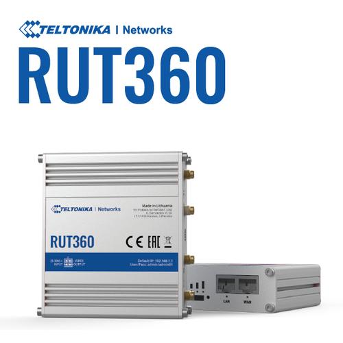 Jual TELTONIKA - RUT360 - LTE CAT6 INDUSTRIAL CELLULAR ROUTER - Kota ...