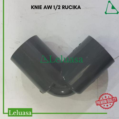 Jual Fitting Paralon PVC Saluran Air KNIE AW Ukuran 1/2 Inchi Original ...