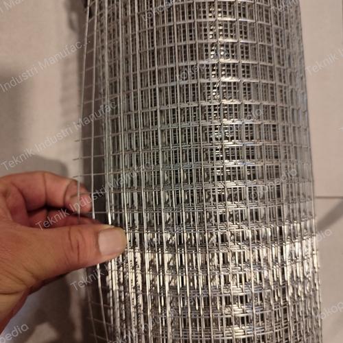 Jual Kawat Wire Mesh Galvanis 1mm x 12mm x 12mm kawat Ayam per 1 meter ...