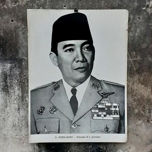 Jual Poster Lawas Presiden RI Pertama SOEKARNO - Kab. Lumajang ...