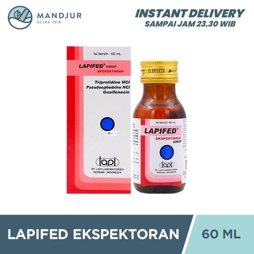Jual Lapifed Ekspektoran Sirup 60 ml - Obat Batuk dan Flu - Jakarta ...