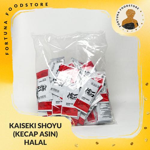 Jual Kaiseki Shoyu Sachet Kecap Asin Jepang Halal 5ml x 100pcs - Kota ...