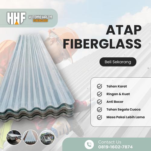 Jual Atap fiber bening ,atap fiber gudang,atap fiberglass - Kab ...