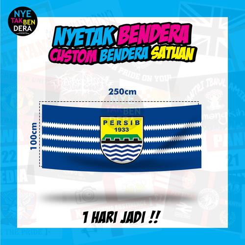 Jual Cetak Bendera Custom Satuan Printing / Sablon - Kain TC Import ...