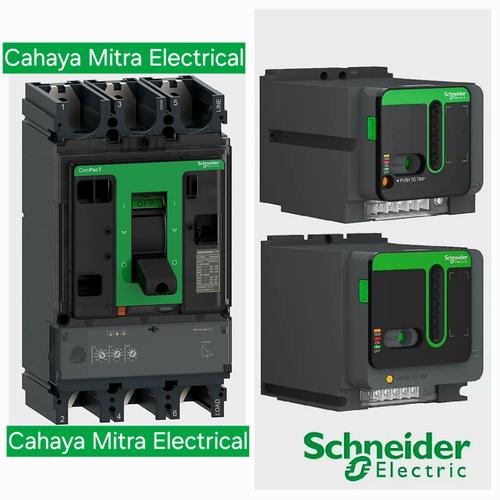 Jual SCHNEIDER MCCB NSX100N 3P 100A + MOTORIZED /UVT/AUX 50KA NEW GENERATION [ PAKET KOMPLIT ...