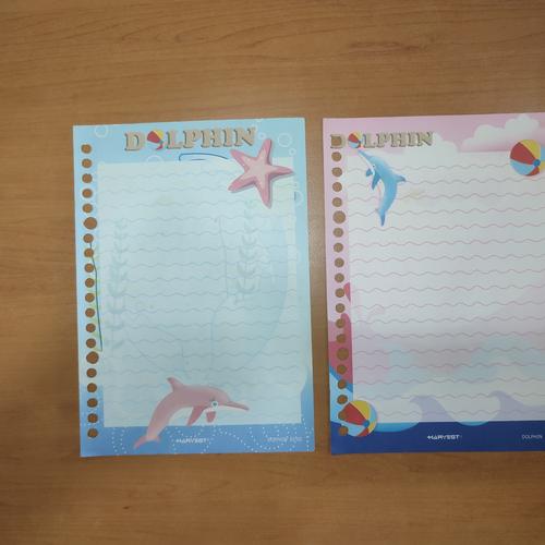 Jual Kertas Binder Harvest Dolphin, set lengkap 2 lembar. - Kota ...