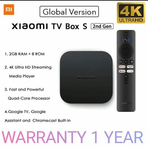 Jual mi BOX s 2nd gen 2 MIBOX S Gen 2 4K generasi 2 Ultra HD Android TV ...