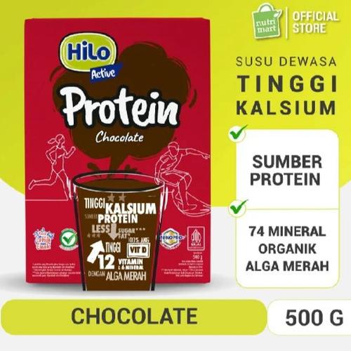Jual Hilo Active Chocolate 500 gr susu bubuk tinggi kalsium coklat ...