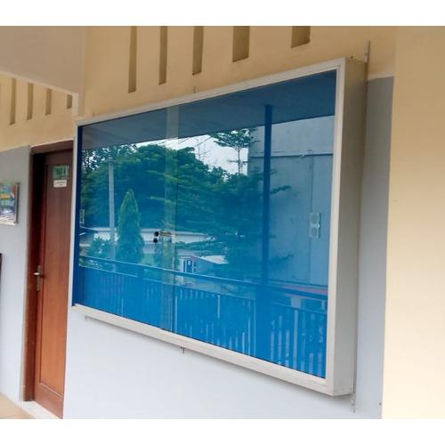 Jual Mading pengumuman kaca tembok 120 x 180 cm tusuk pin jarum pakai ...