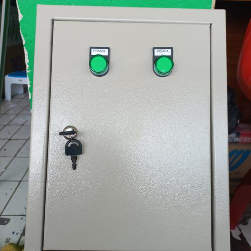 Jual Panel Timer Lampu Otomatis Double Kontaktor 2 Lampu Hidup ...