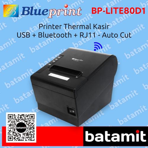Jual Printer Thermal Kasir BLUEPRINT BP-LITE80D1 USB Bluetooth RJ11 ...
