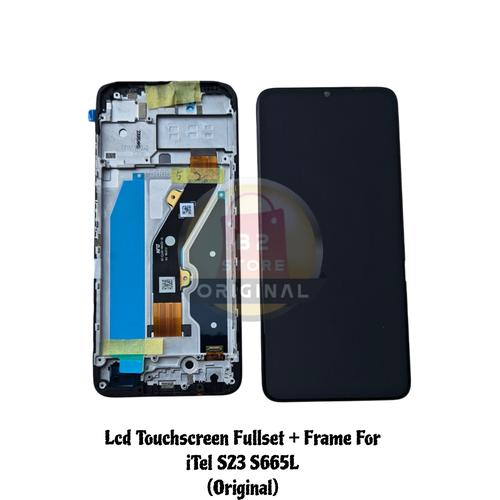 Jual LCD TOUCHSCREEN FULLSET + FRAME LCD ITEL S23 S665L ORIGINAL - Lcd ...