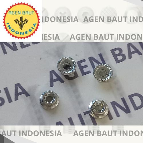 Jual Mur Flange M4 / Flange Nut M4 - Kota Bekasi - Agen Baut Indonesia ...