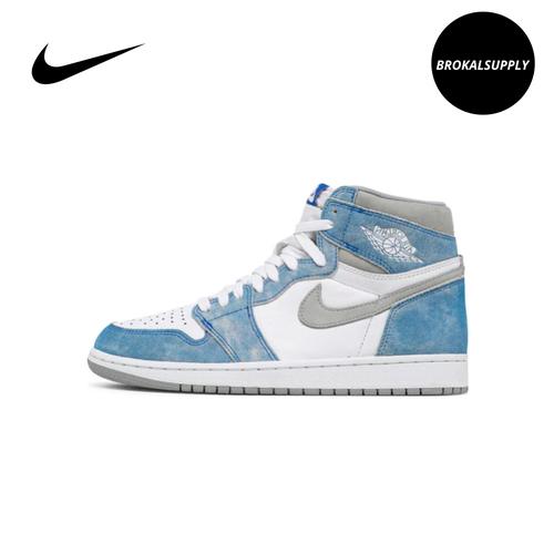 Jual (BRKL) Sneakers Pria Air Jordan 1 Retro High Turbo Hyper Royal ...