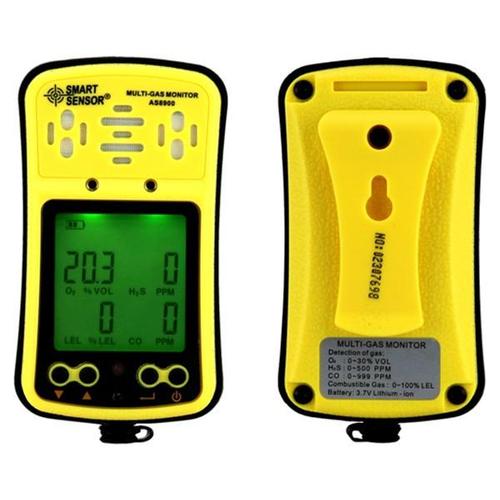 Jual TERMURAH 4 IN 1 GAS MONITOR SMART SENSOR AS8900 O2 CO H2S LEL ...