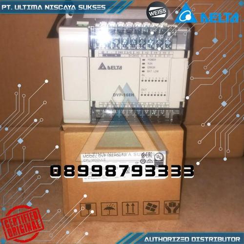 Jual DVP16EH00T3 PLC DELTA DVP-EH3 SERIES 8DI 8DO - Jakarta Pusat ...