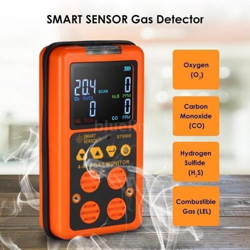 Jual PTR H2S O2 CO LEL GAS MONITOR SMART SENSOR ST8900 4 IN 1 DETECTOR ...