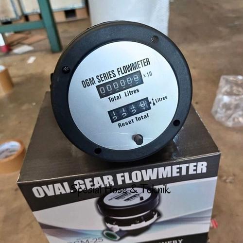 Jual FLOW METER MINYAK SOLAR 2 INCHI 50MM MODEL / OVAL GEAR FLOWMETER ...
