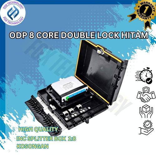 Jual [𝐇𝐈𝐆𝐇 𝐐𝐔𝐀𝐋𝐈𝐓𝐘] Optical Distribution Point Dengan Double Lock ODP 8 Core Lengkap Model ...