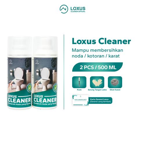 Promo Loxus Cleaner 2pcs Pembersih Kerak Kamar Mandi Stainless Shower ...