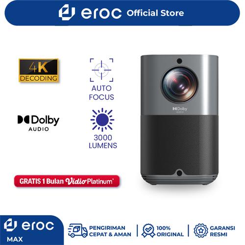 Promo EROC Android Smart Home Projector - Dolby - FHD - 415 ANSI ...