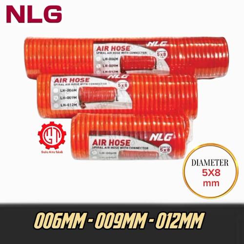 Jual Selang Recoil NLG Flexible Air Hose With Connector Selang ...