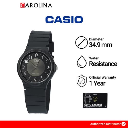 Promo Jam Tangan Pria Casio General MQ-24-1B3 Classic Black Dial Black ...