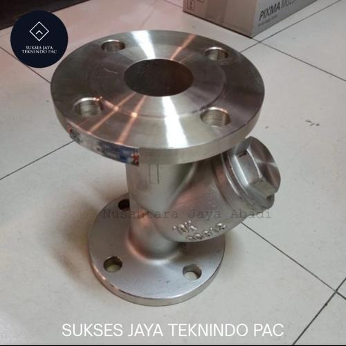 Jual Saringan Y STRAINER Stainless SS 304 FLANGE JIS 10k 6" Inch / DN150 - Jakarta Barat ...