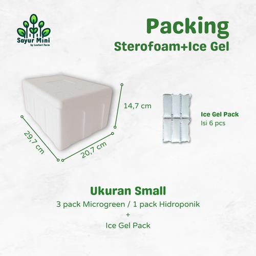 Jual Packing Tambahan Styrofoam + Ice Gel (Wajib untuk Luar Jabodetabek ...