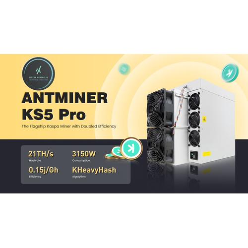 Jual Bitmain Antminer KS5 Pro 21T 3150W KAS Kaspa Asic Miner 21 TH 21TH kHeavyHash Kripto Mining ...