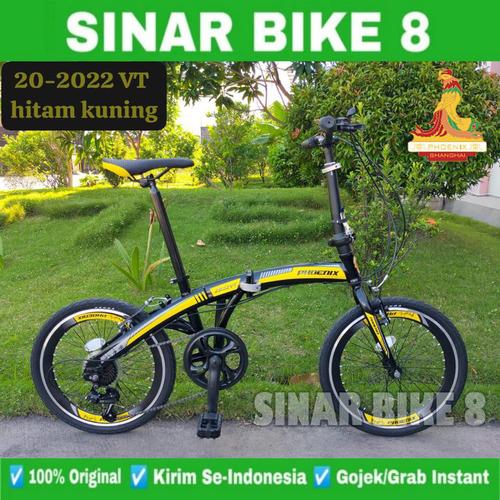 Jual Sepeda Lipat PHOENIX 20-2022 VT Ukuran 16 & 20 Inch 7 Speed ...