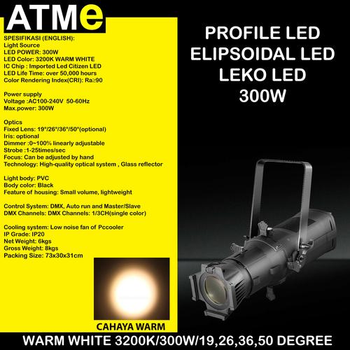 Jual ATMe LEKO LECO Elipsoidal 300W 3200K Profile LED spot light 300W ...