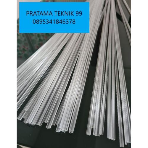 Jual Akrilik Acrylic Rel Siku U Batangan 60cm - 3mm - Jakarta Barat ...
