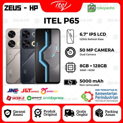 Jual Itel P65 8/128GB - Garansi Resmi - Cyber Black - Jakarta Utara ...