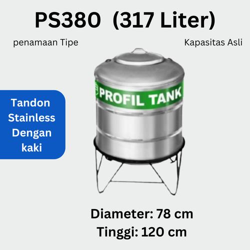 Jual Tandon Tangki Toren Air Stainless Profil Tank 300 Liter ...
