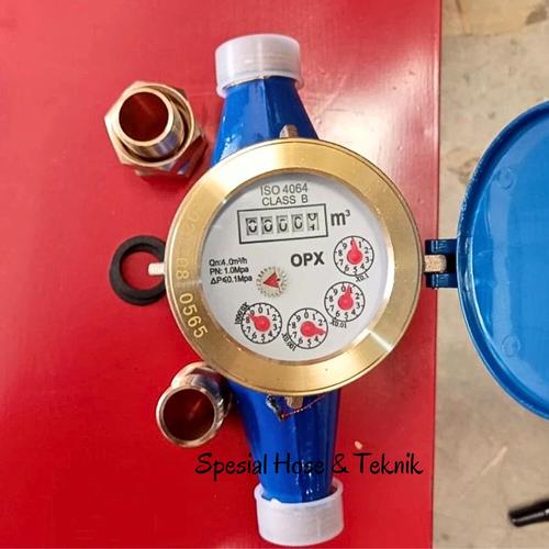 Jual METERAN AIR PDAM 1/2 INCHI 15MM / WATER METER BRASS - Jakarta ...
