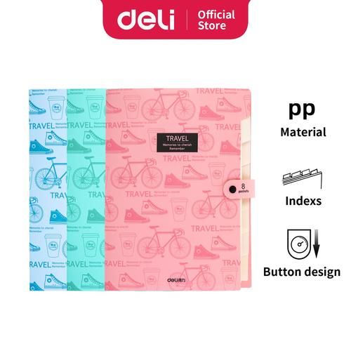 Jual DELI - MAP FOLDER / DOCUMENT FILE / EXPANDING FILE SCHOOL5737 A4 ...