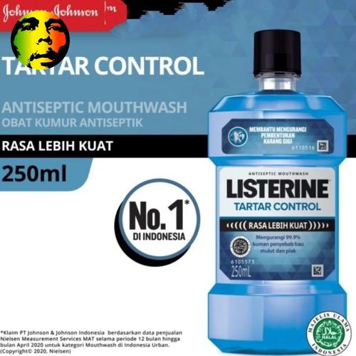 Jual Listerine antiseptic mouthwash tartar control 250ml - Kota Bekasi ...