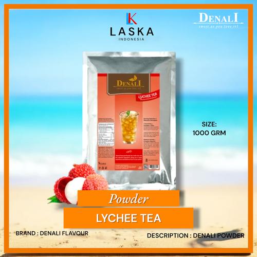 Jual Lychee tea powder denali - 1kg , minuman bubuk rasa leci dan teh ...