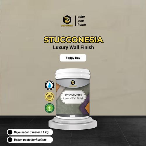 Jual Cat Stucconesia Warna Foggy Day (1 Kg) - Jakarta Timur - Color ...