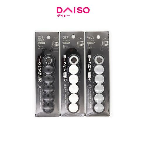 Jual Daiso Strong magnet 20mm with yoke 6 pcs - Putih - Jakarta Selatan ...