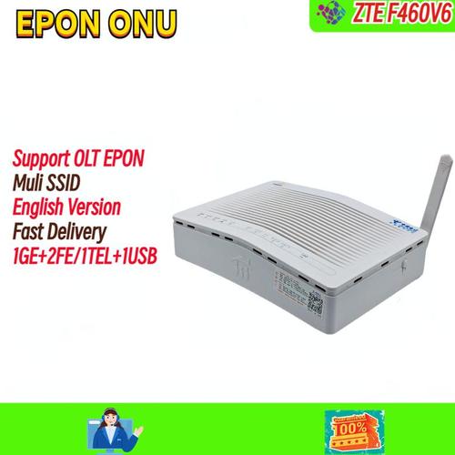 Jual PpT F460 V6 ONT EPON ONU ZTE ZXHN ACCESS POINT 1GE+2FE WIRELESS WIFI English Firmware ...
